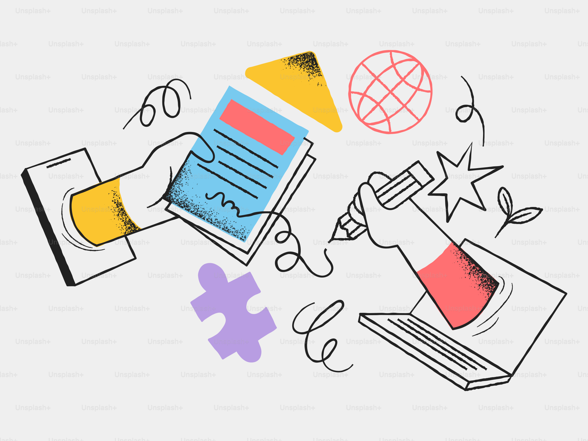 Vektor T – Gambar Komputer jinjing di Unsplash