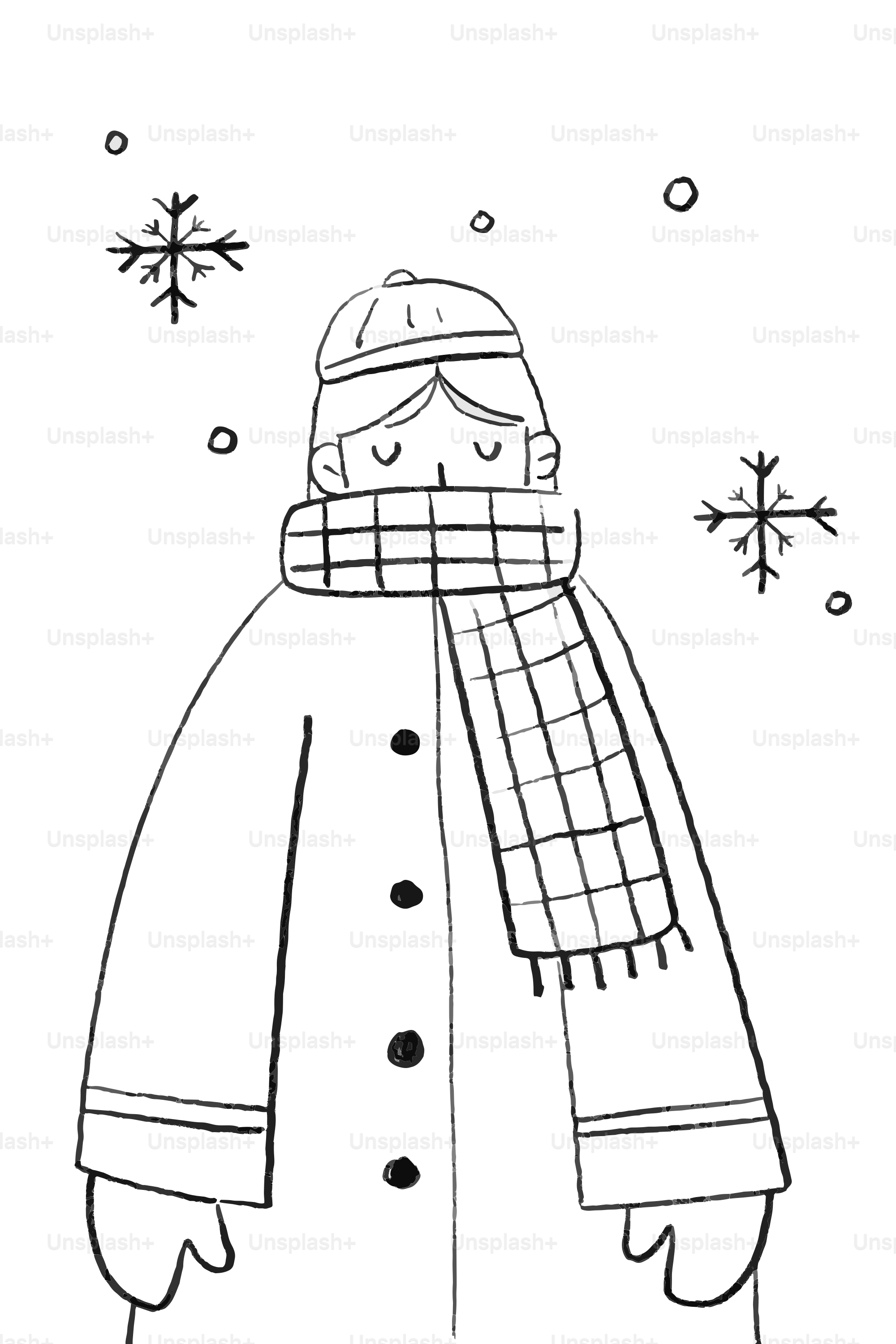 A sketch of a bouquet of tulips with stars. vector – Flower Image on ...