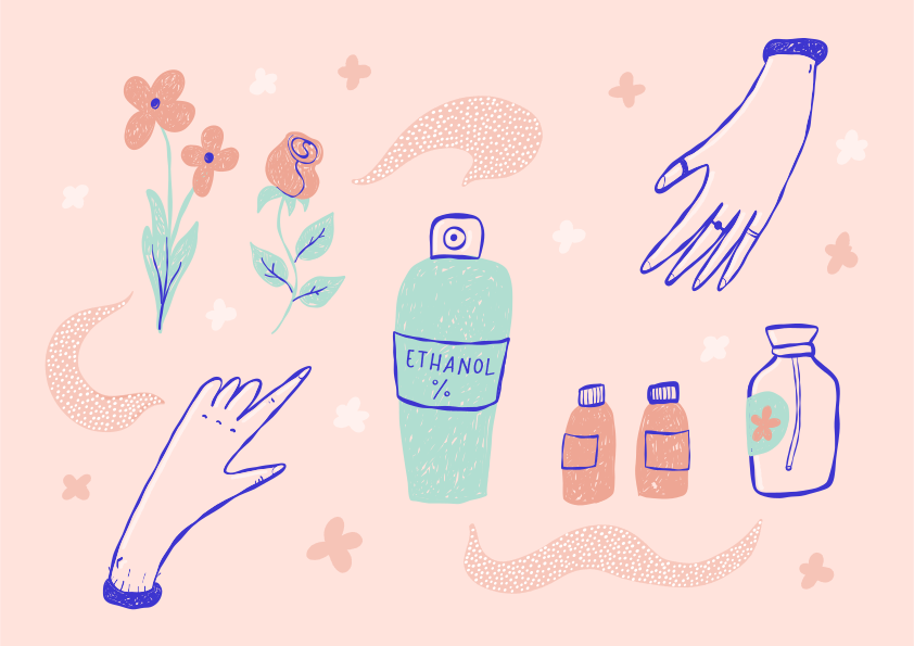 Vektor Tangan meraih bunga dan daun bergaya. – Gambar Bunga di Unsplash