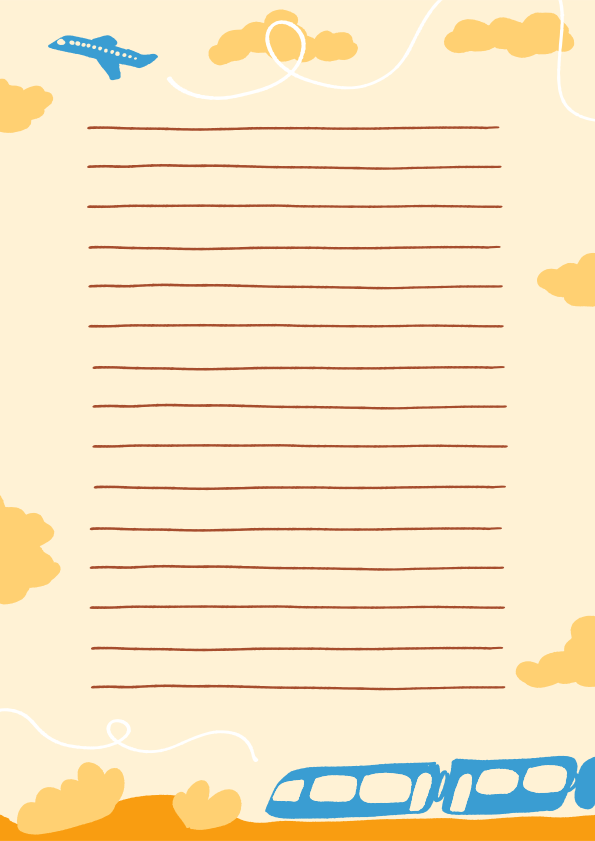 Vektor Dua orang berkomunikasi melalui amplop dengan surat terbang ...