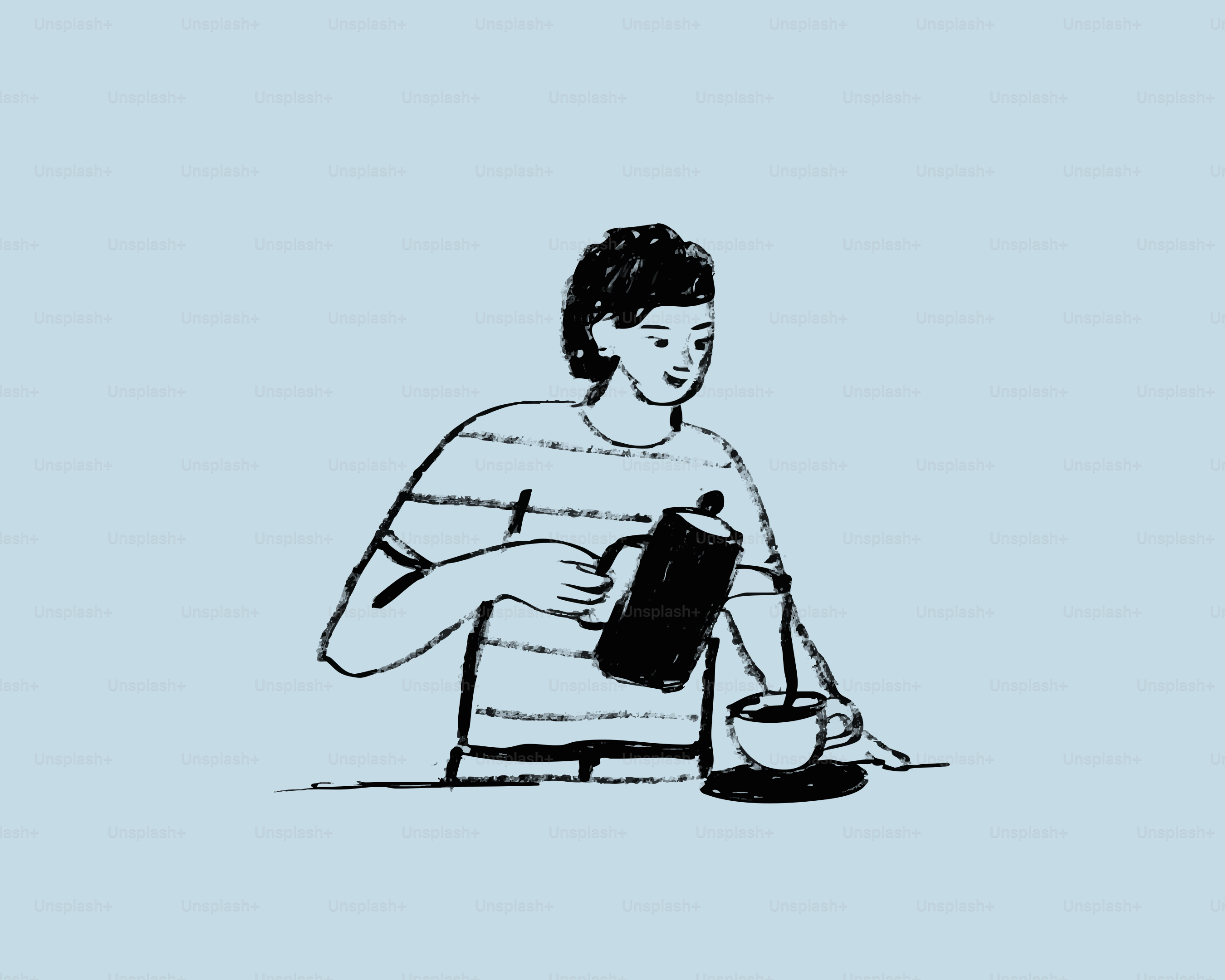 Vektor Orang berbaring dengan laptop – Gambar Komputer jinjing di Unsplash