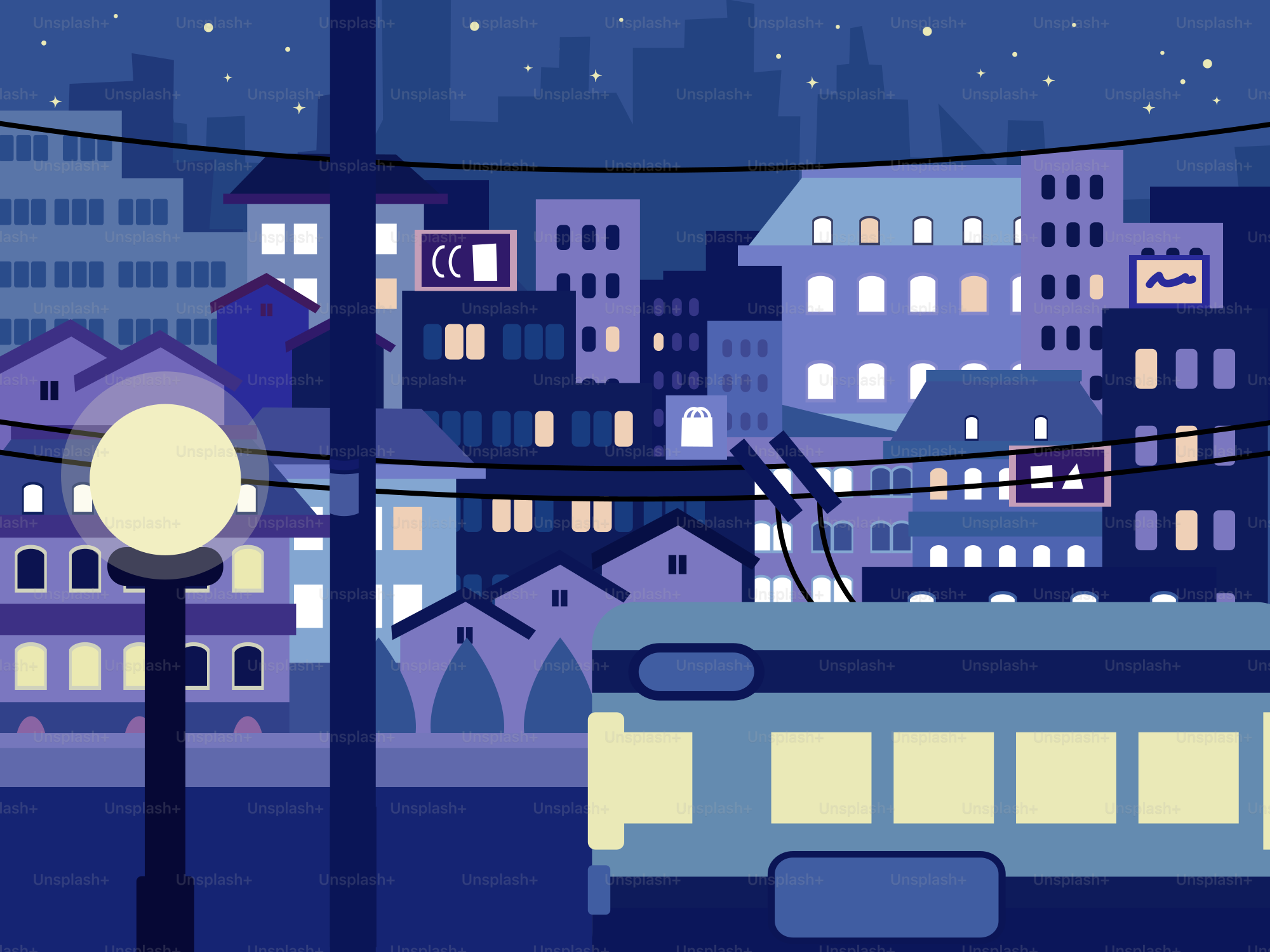 Vektor Mobil melaju di jalan raya di malam hari. – Gambar Mobil di Unsplash