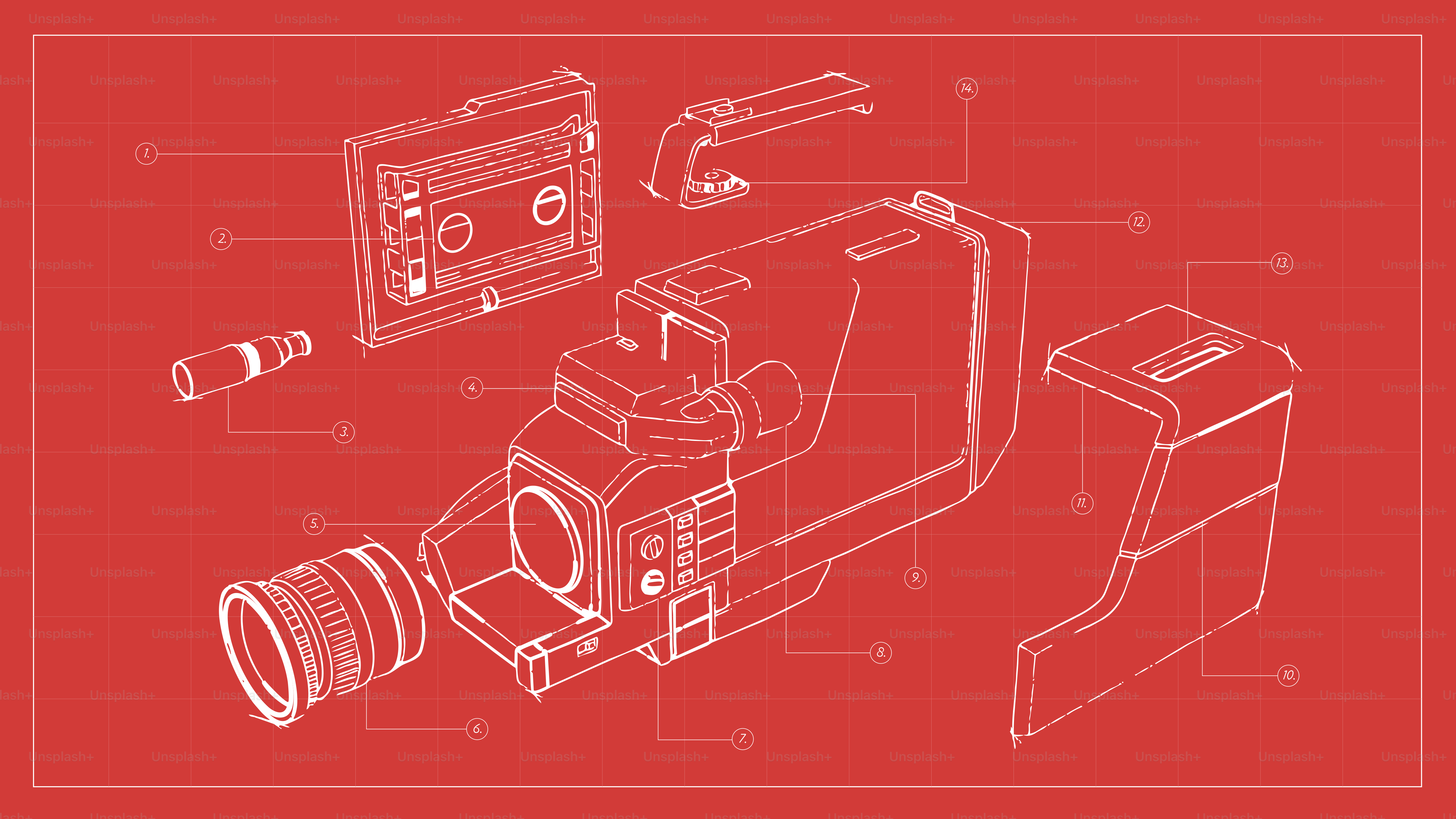 Vektor Sketsa cetak biru desain pemanggang roti modern. – Gambar Dapur ...