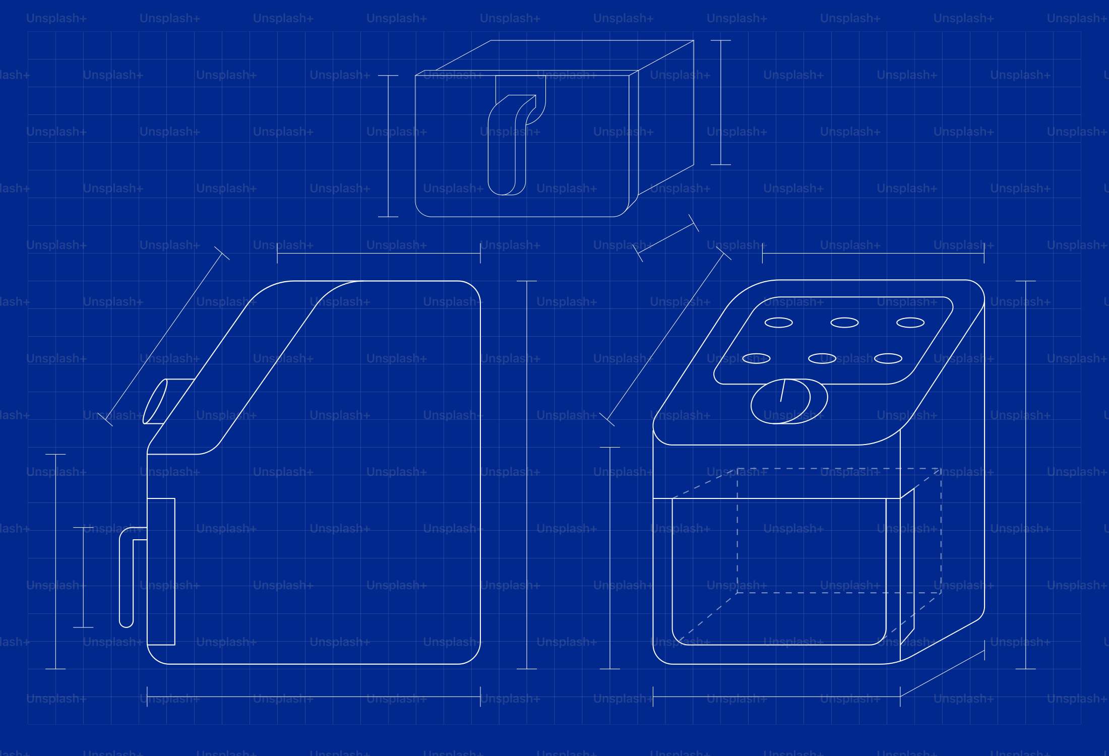 Exploded view blueprint of a cooling fan vector – Technology Image on ...