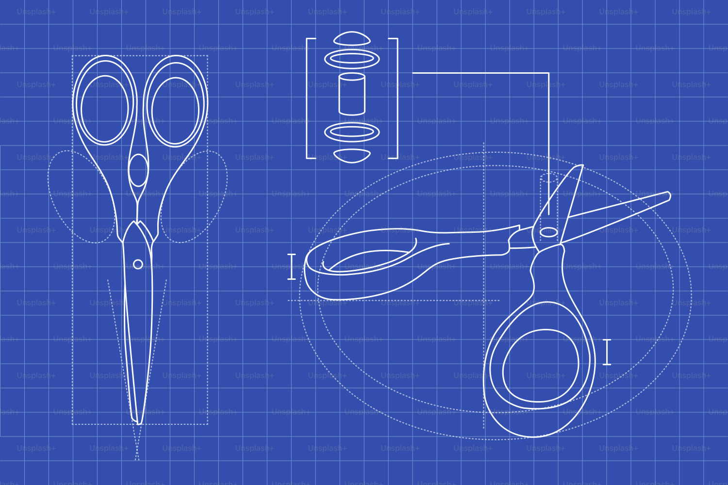 Plano de una grapadora y sus componentes vector – Imagen de Primavera ...